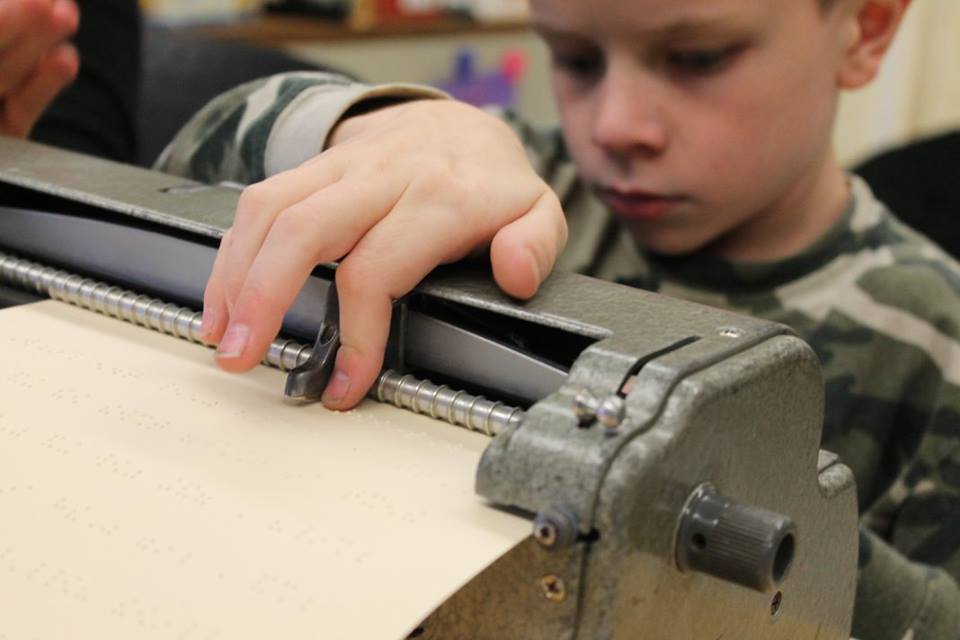 Braille Writer Loan Program | KSBCF